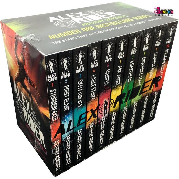 [邦森外文書] Alex Rider Complete Collection 少年007系列 間諜艾列克小說集 | 蝦皮購物