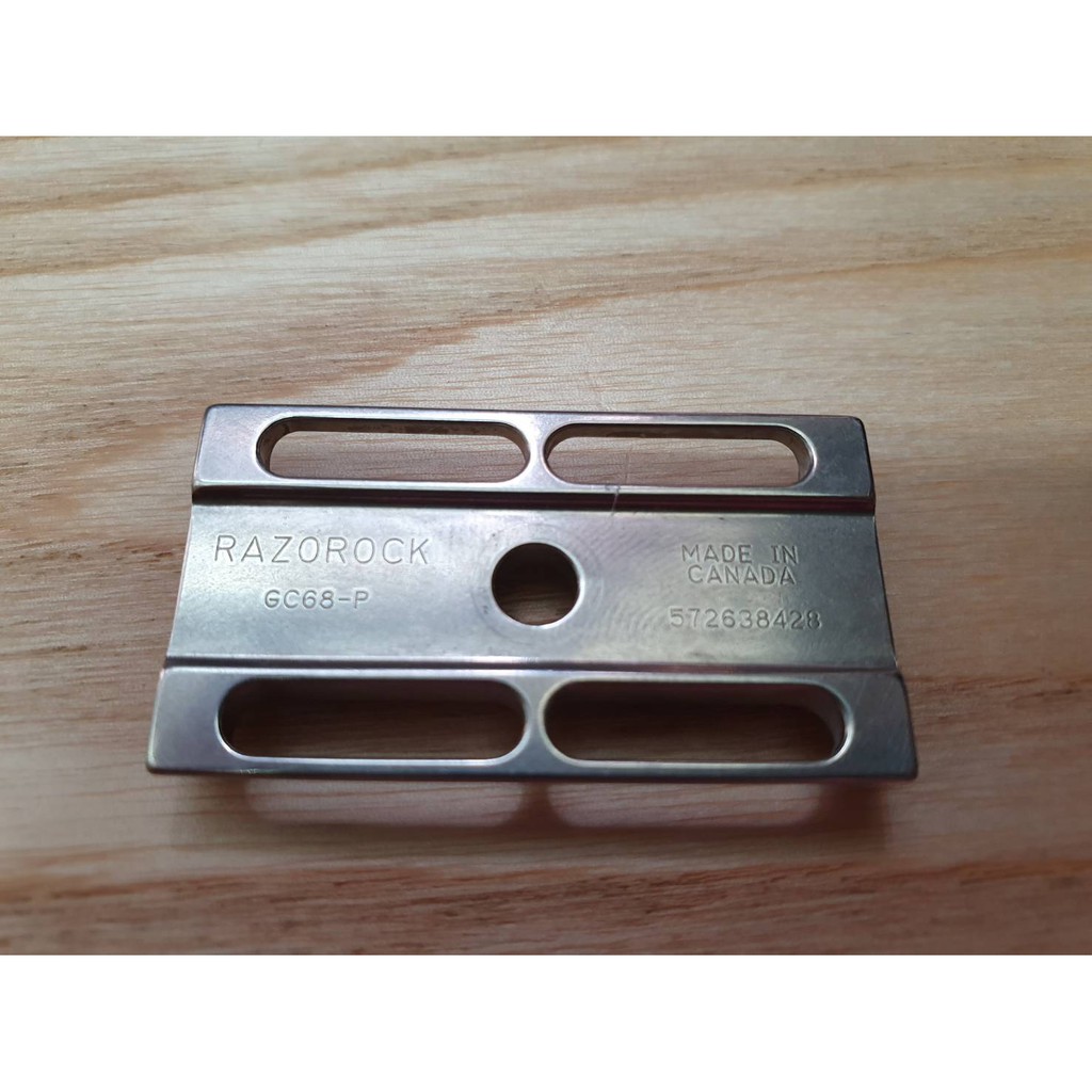 【刮鬍刀】傳統DE刮鬍刀RazoRock Game Changer .68-P Double-Edge Razor | 蝦皮購物