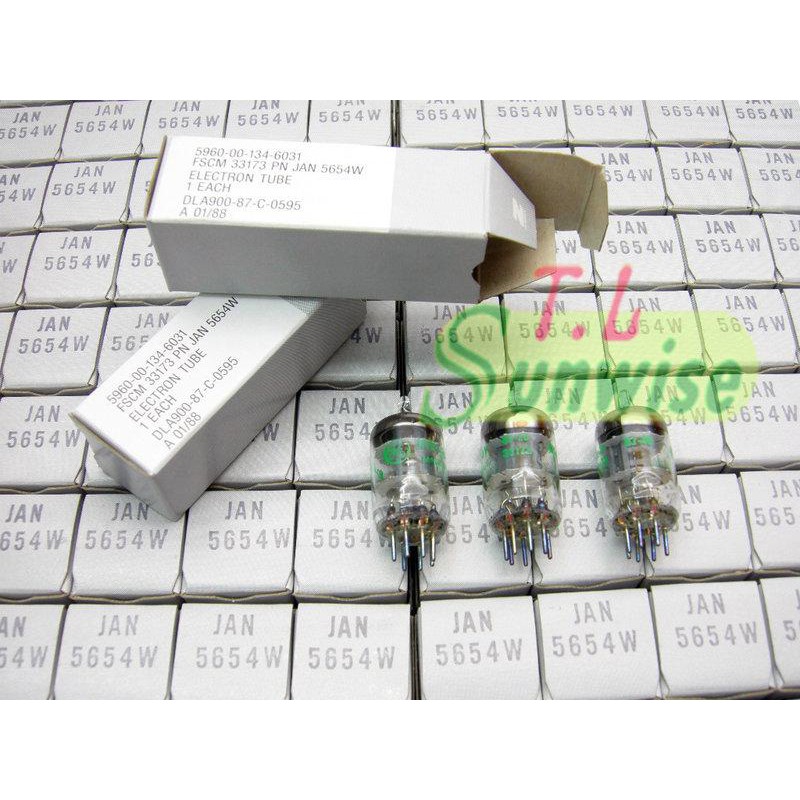 6AK5 NIB︽NO:5652美國 GE JAN 5654 W 真空管( 6J1 ; EF95 ; CV4010 一只 | 蝦皮購物