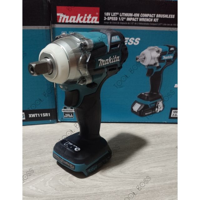 [工具王] 全新 美規 makita 牧田 DTW285 XWT11 18v 電動扳手 衝擊扳手 單機 附原廠工具袋 | 蝦皮購物