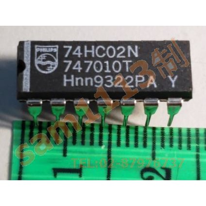 113邏輯閘 74HC02 N DIP-14 NXP 四NOR閘2in SN74HC02 TC74HC02 >>5個 | 蝦皮購物