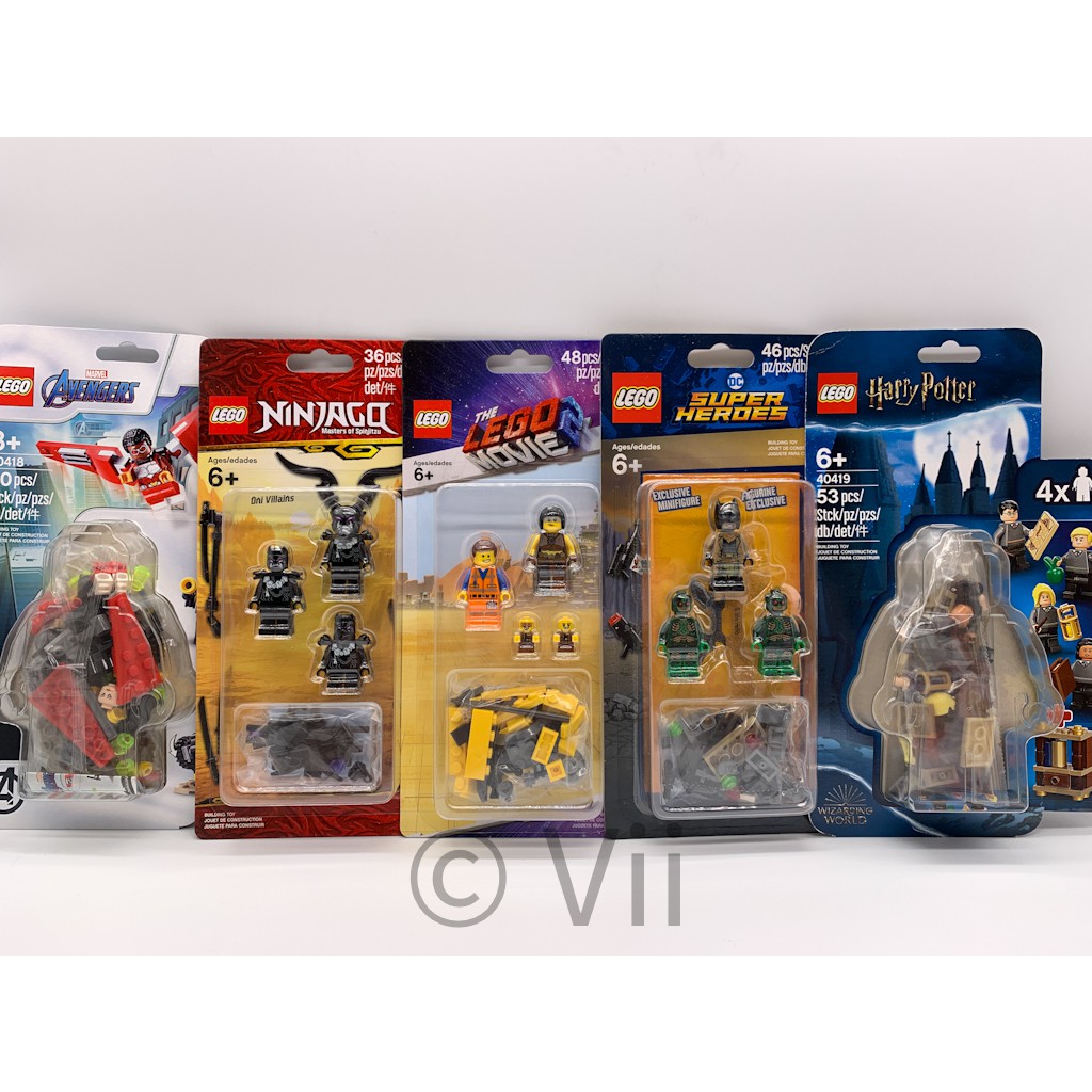 樂高 LEGO 40418 黑寡婦 853865 樂高玩電影 853744 蝙蝠俠 40419 哈利波特 人偶包 吊卡 | 蝦皮購物