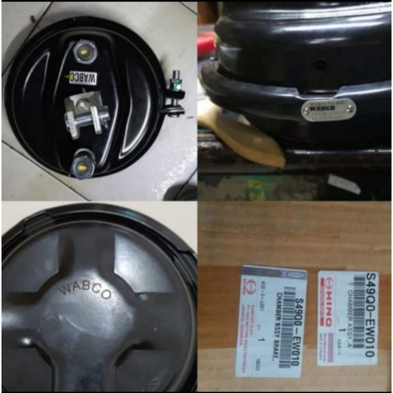 室總成製動日野 500 S49Q0-EW010 WABCO JAPAN CHAMBER HINO LOHAN 500 室 | 蝦皮購物