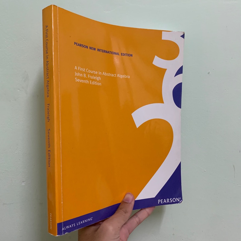 a first course in abstract algebra (Seventh Edition)代數學 | 蝦皮購物
