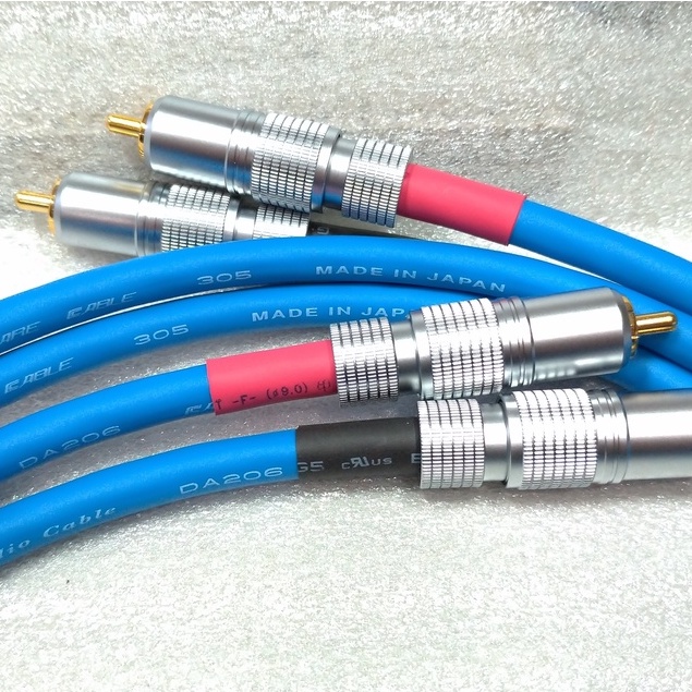 Takumi系列Canare DA206 RCA類比訊號線成品(1m/對，職人手工精製，接單製作) | 蝦皮購物