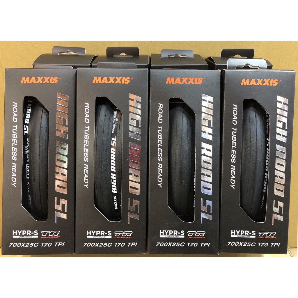 [bike_man]瑪吉斯 MAXXIS NEW HIGH ROAD SL TR 700x25C超輕量公路車外胎 無內胎 | 蝦皮購物
