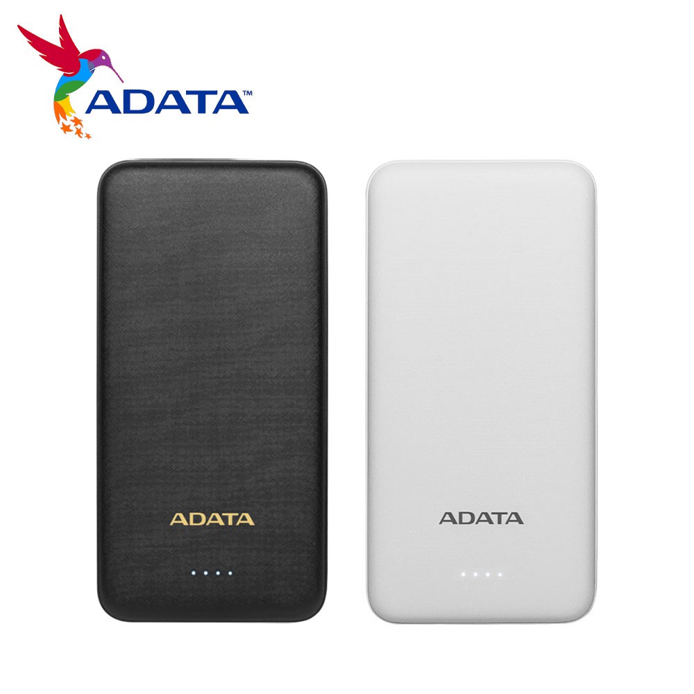 【蝦皮直營特選】ADATA 威剛 T10000 10000mAh 薄型行動電源(新版) | 蝦皮購物