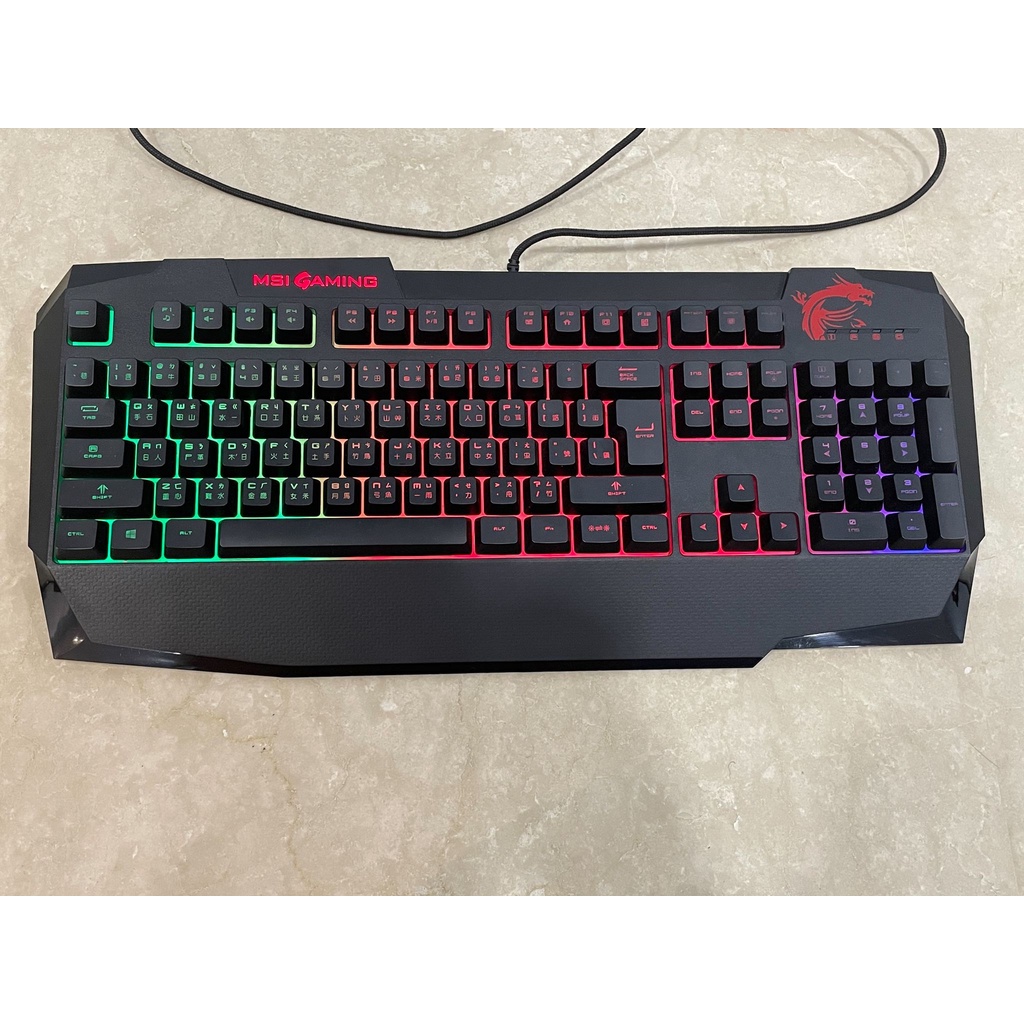 MSI 微星 Interceptor DS4200 電競鍵盤 | 蝦皮購物