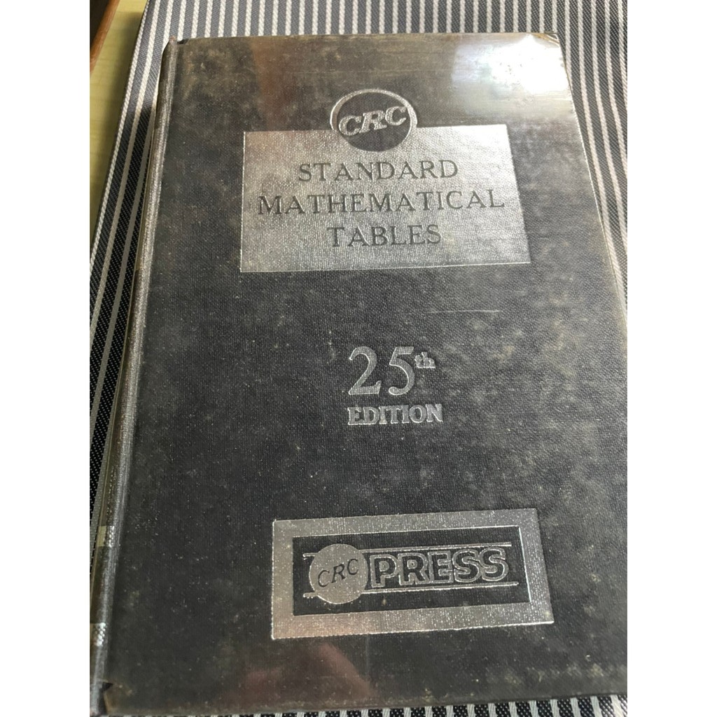【絕版原文書】Crc. Standard Mathematical Tables, 25th Edition | 蝦皮購物