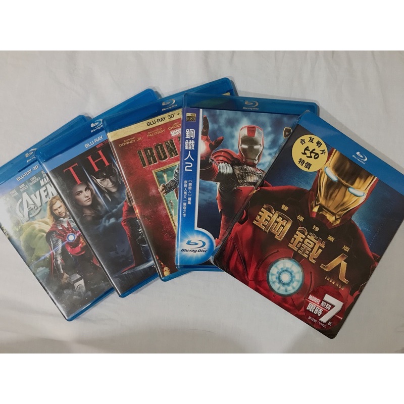 HM 二手・MARVEL漫威系列 BLU-RAY DVD | 蝦皮購物