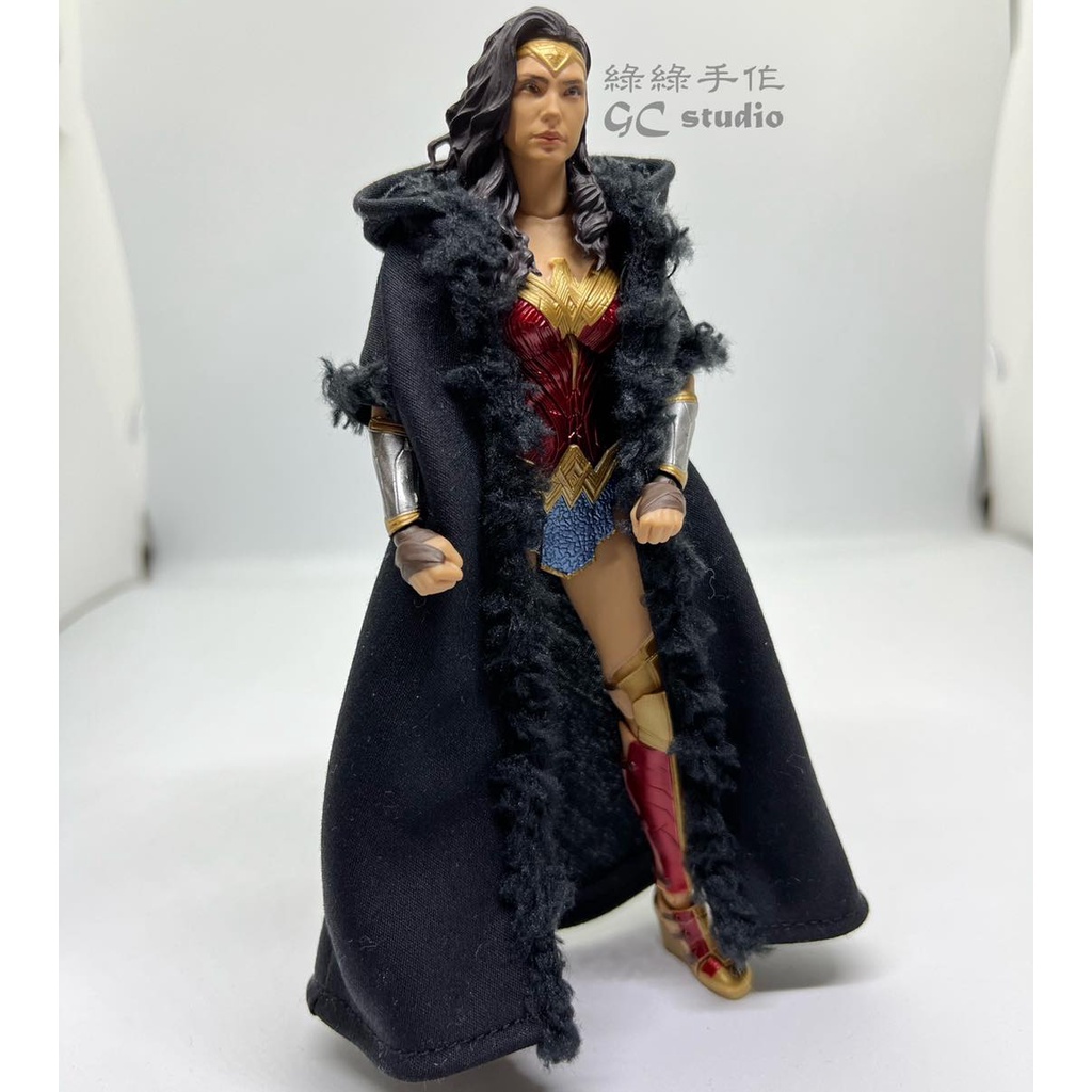 [綠綠手作 GCstudio] 預訂 6吋 1/12 mafex shf 神力女超人 披風 斗蓬 正義聯盟 | 蝦皮購物