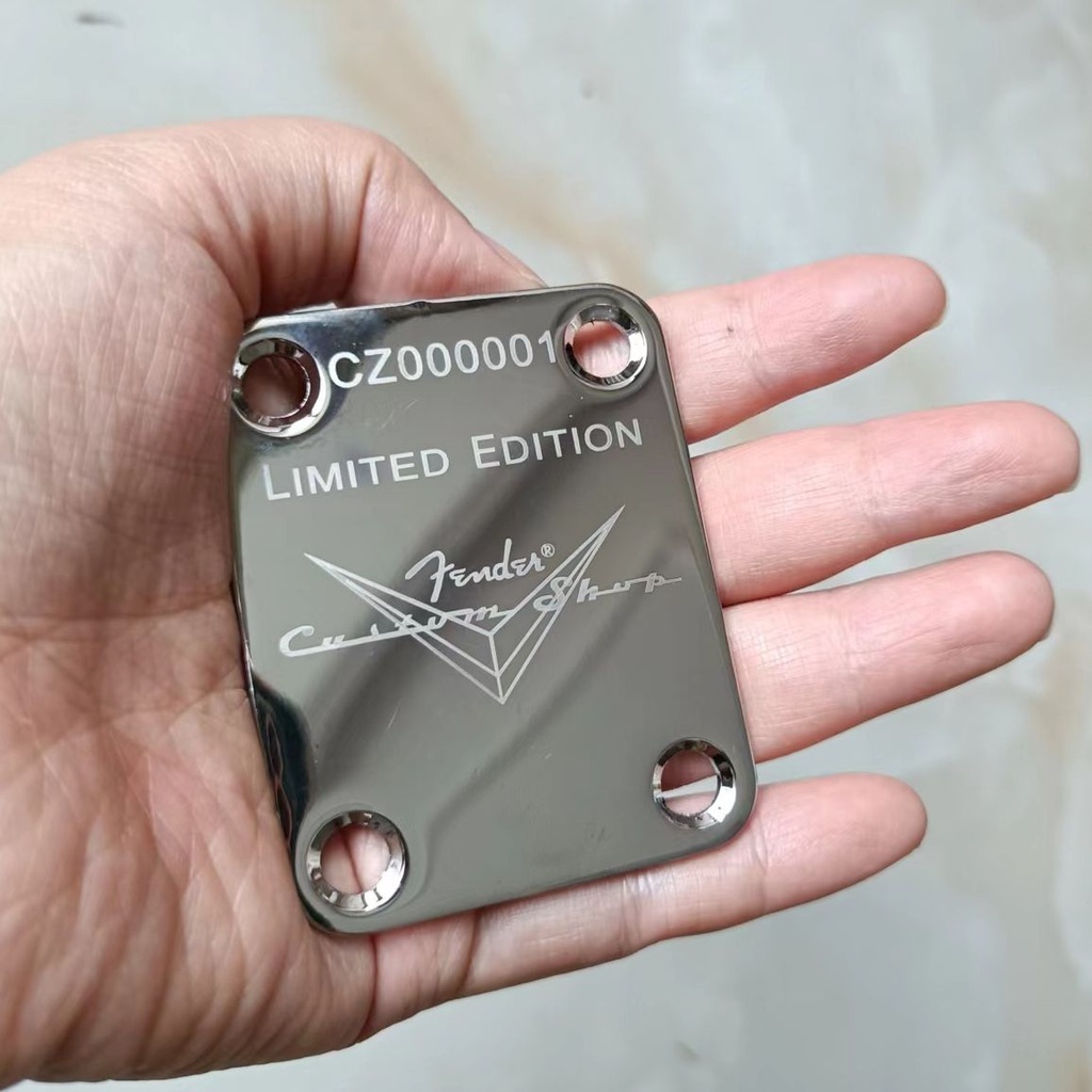 PF-限量版定制商店吉他頸板適用於 Fender ST TL Squier 吉他,包括螺絲 | 蝦皮購物