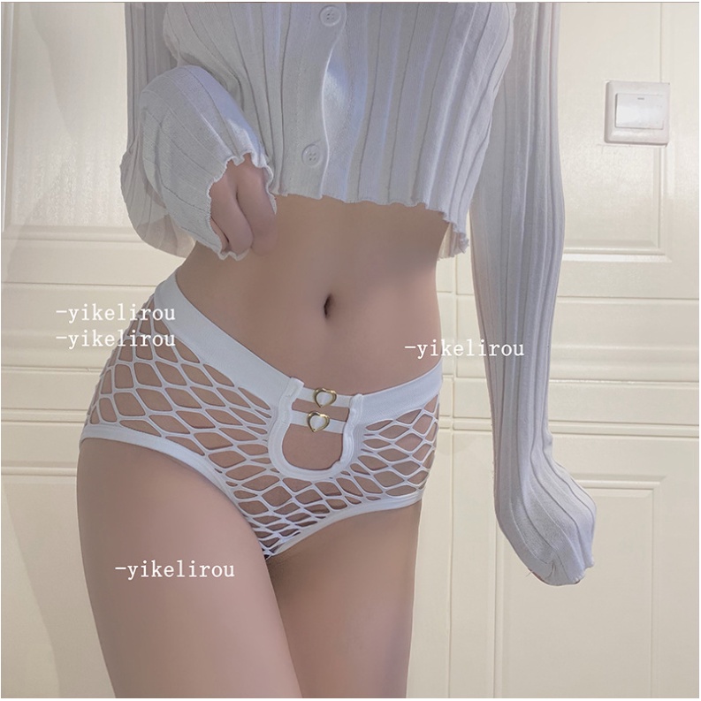 【台灣現貨】 JS TB11 性感 鏤空 網狀 漁網 中腰 三角褲 內褲 底褲 情趣內褲 網紅小妖姬款(天使戀人著衣館) | 蝦皮購物