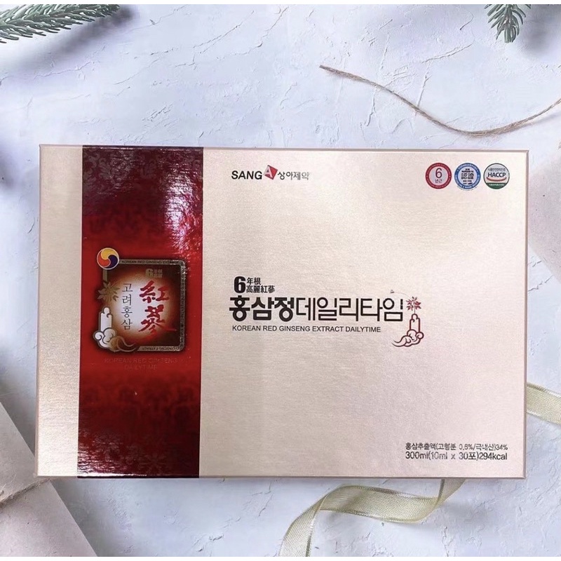 SANG A 6年根高麗紅蔘液（10ml*30入/盒） | 蝦皮購物