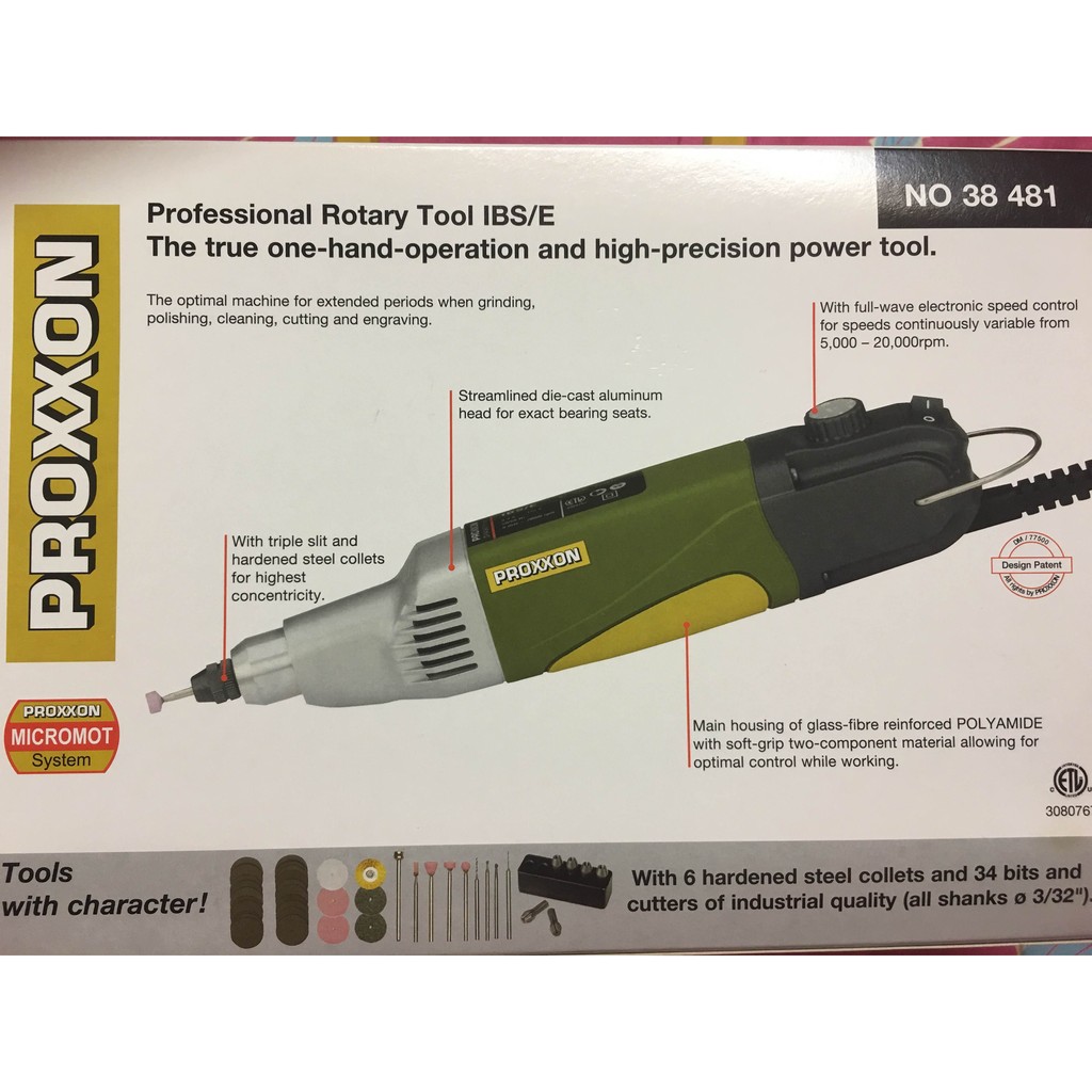 PROXXON 迷你魔 NO. 38481 精密 鑽銑機 鑽磨機 研磨機 刻磨機 | 蝦皮購物