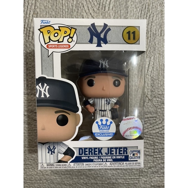Funko pop MLB 11 Derek Jeter 紐約洋基 基特（現貨） | 蝦皮購物