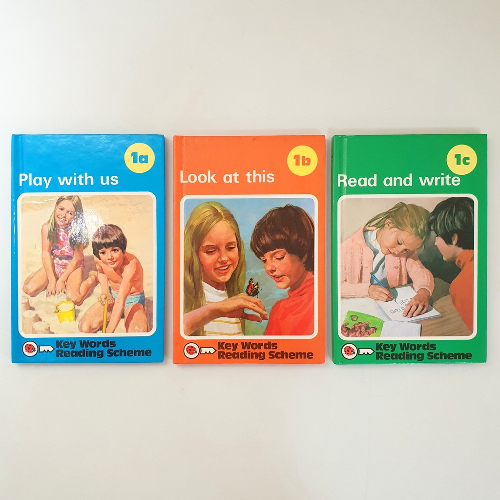 英國 Ladybird Key Words Reading Scheme 1a 1b 1c 英文 教學 ♥ 現貨 ♥丨 | 蝦皮購物