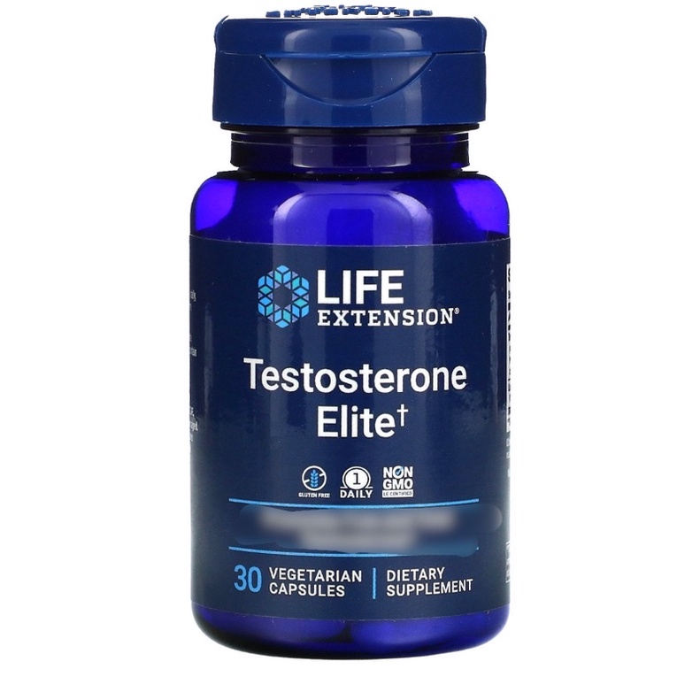 Life Extension Testosterone Elite 睾酮精華 睪固酮 男士專用 30粒素食膠囊 代購服務 蝦皮購物