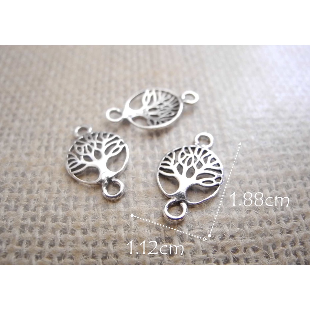 生命樹 配件 單顆 ☆ 熊手創925銀飾批發 ☆ 國際標準925純銀 DIY材料 | 蝦皮購物