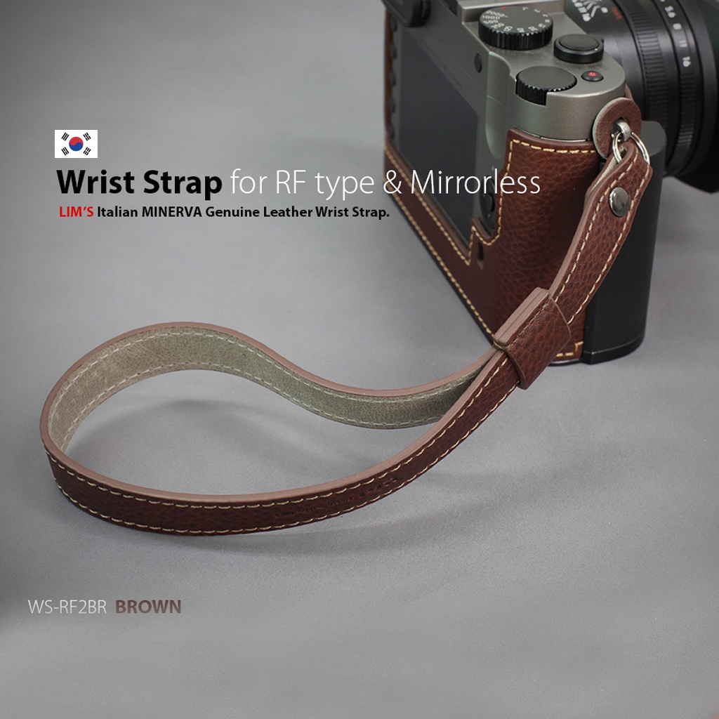 LIM'S Design RF 類型和無反光鏡設計腕帶 棕色 | 蝦皮購物