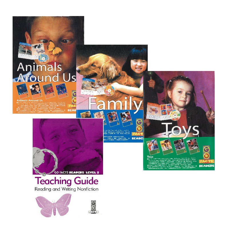 Go Facts Readers - Level 2 優惠套書 (含CD) 跨科學習英文讀本 知識百科 | 蝦皮購物