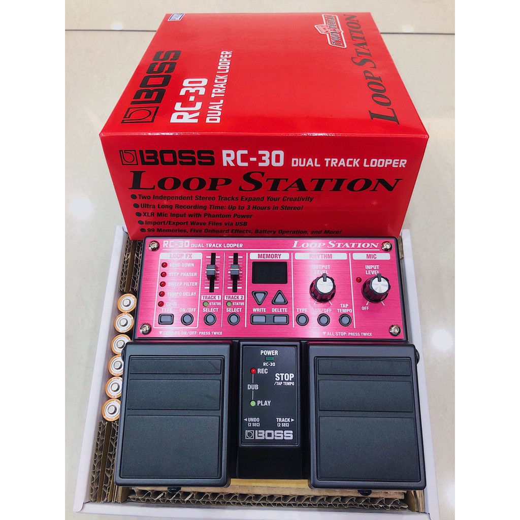 三一樂器 Roland Boss RC-30 Loop Station 樂句循環工作站 Loop機 | 蝦皮購物