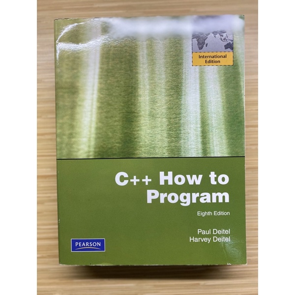 大學用書 C++參考書 C++ How to Program 8版 Paul Deitel Harvey Deitel | 蝦皮購物
