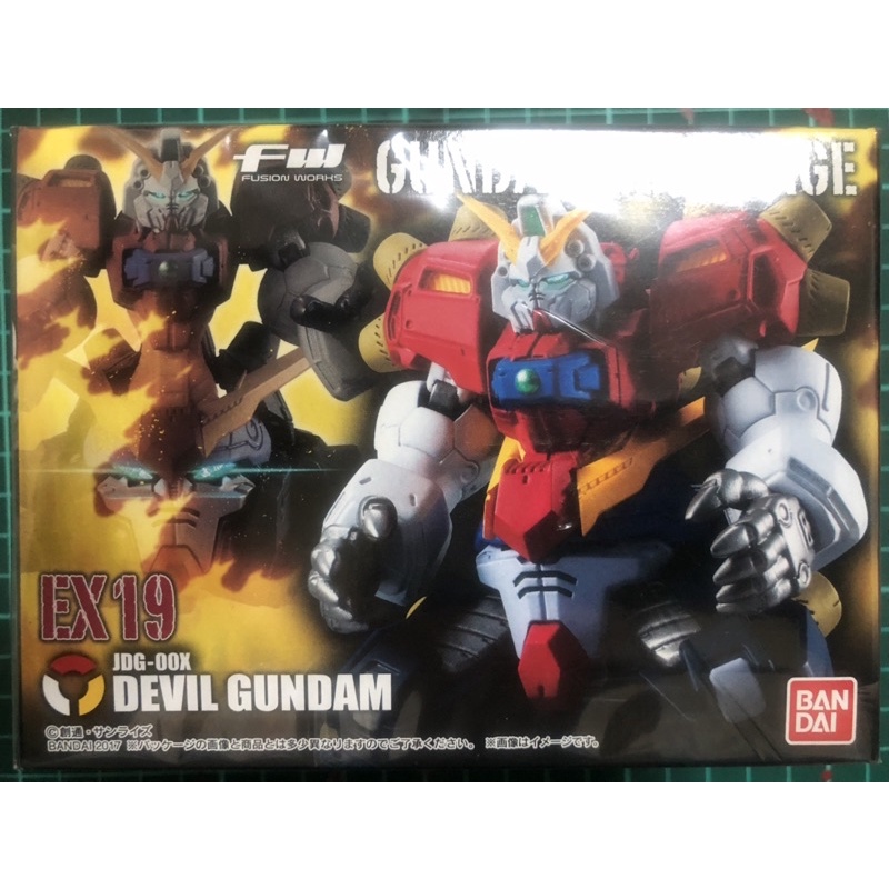 FW GUNDAM CONVERGE EX19 惡魔鋼彈 機動武鬥傳 G鋼彈 惡魔鋼彈最終型態 盒玩 萬代 | 蝦皮購物