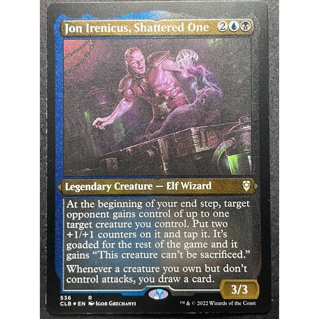 [Lucky]🌸魔法風雲會MTG🌸CLB)🌟 破碎之人瓊艾瑞尼卡 Jon Irenicus, Shattered One | 蝦皮購物