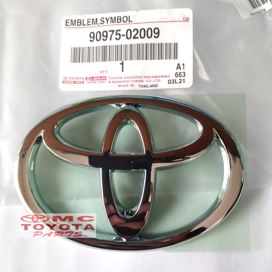 CAMRY 豐田卡羅拉 Altis 凱美瑞陸地巡洋艦後備箱門標誌標誌 90975-02009 | 蝦皮購物