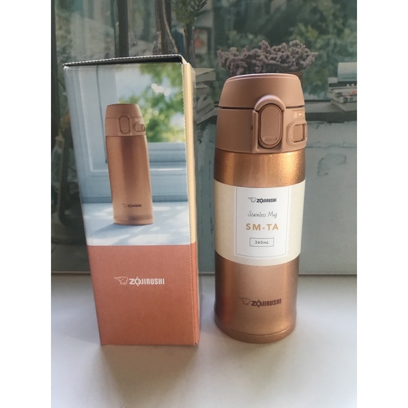 象印不銹鋼真空保溫杯360/480ml-香檳金☝️全新品清倉優惠價 | 蝦皮購物