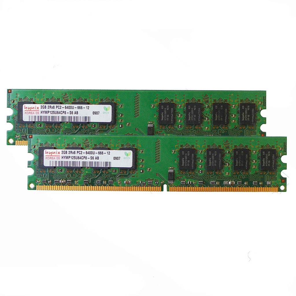 海力士 4GB 2X2GB DDR2 800 PC2 6400 800MHz 240PIN 台式機內存 | 蝦皮購物