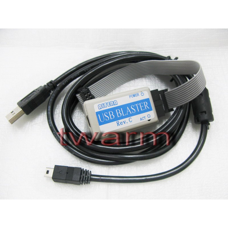 TW4633 / 2012版 Altera FPGA / CPLD用 mini USB-Blaster 下載線 原裝晶片 | 蝦皮購物