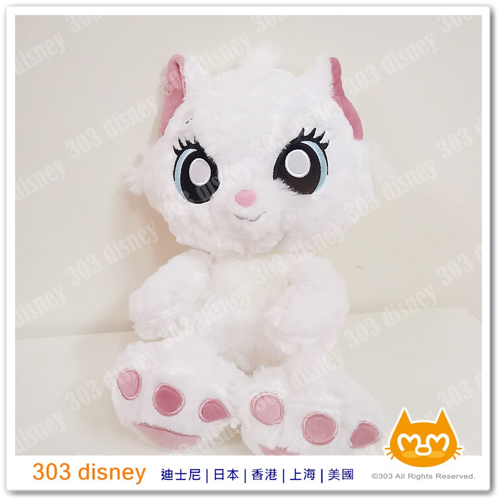 上海迪士尼 瑪莉貓 大腳玩偶 marie cat【303 disney 代購】 | 蝦皮購物