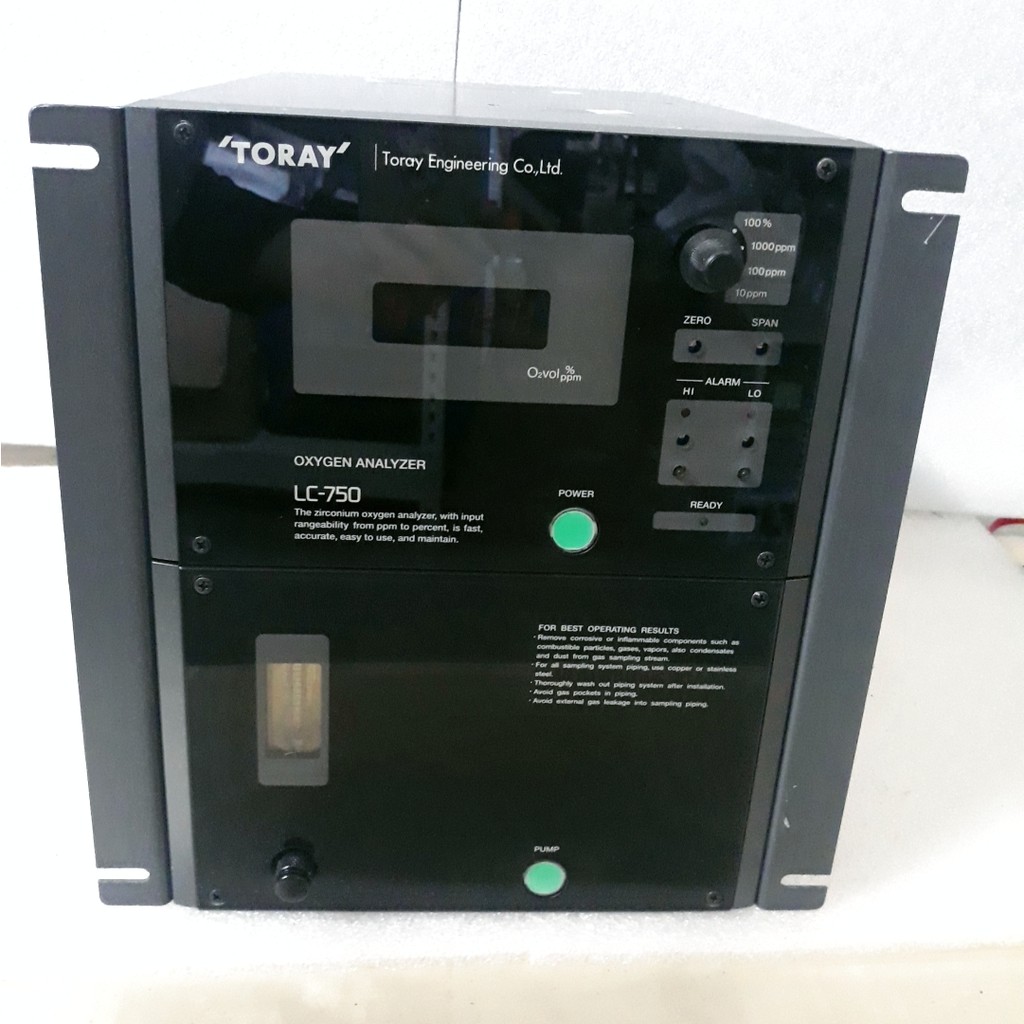 TORAY LC-750/PC-120 Oxygen Analyzer | 蝦皮購物