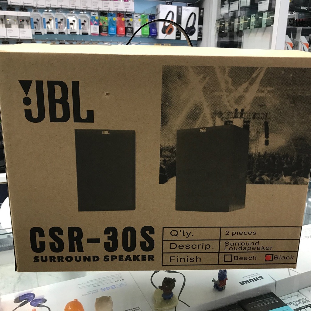 禾豐音響 JBL 美國 CSR30S 二音路 環繞喇叭 CSR30BK 環繞 中置 喇叭組 公司貨 | 蝦皮購物