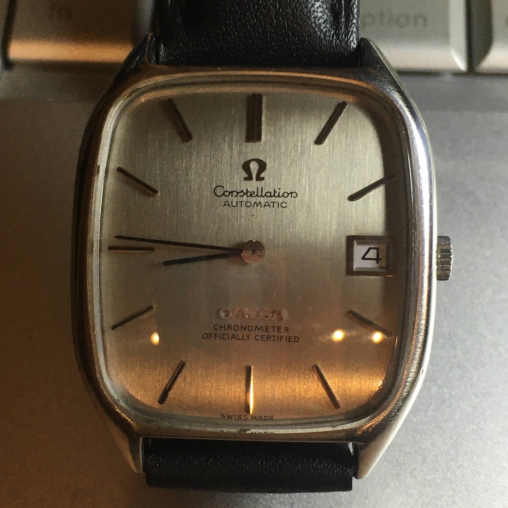 Omega 天文台認證 Cal.1001機芯 機械錶 自動上鍊 日期顯示 美品 已保養 | 蝦皮購物