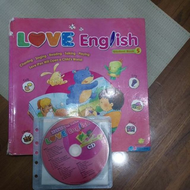 Love English Book, student book 5, 附 CD加DVD | 蝦皮購物