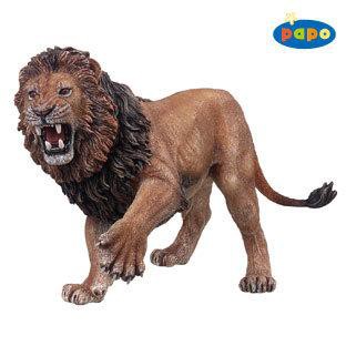 動物模型 PAPO 50019 咆嘯的雄獅子 獅 絕版 | 蝦皮購物