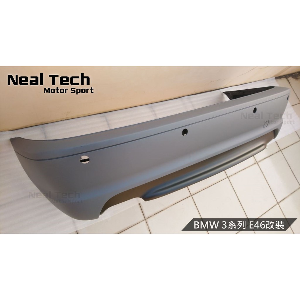 BMW E46 2D雙門 M-Tech後保險桿 98 99 00 01 02 03 04 05年 MT M-Sport | 蝦皮購物