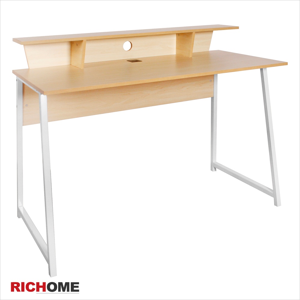 RICHOME 福利品 DE-205 迪克多功能工作桌 書架 書桌 電腦桌 辦公桌 層架 桌子 工作桌 | 蝦皮購物