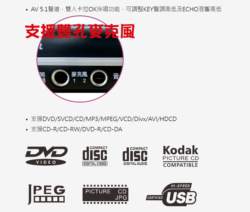 【Smith 史密斯】HDMI數位影音光碟機/AV5.1聲道DVD光碟機 DVD-H836 | 蝦皮購物