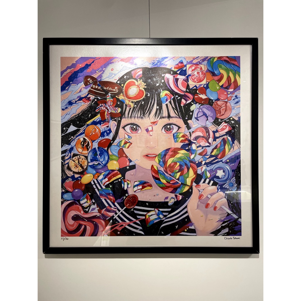 【BoonBoon Art】巽千沙都 Chisato Tatumi 還不想長大 版畫 ED60 限量 | 蝦皮購物