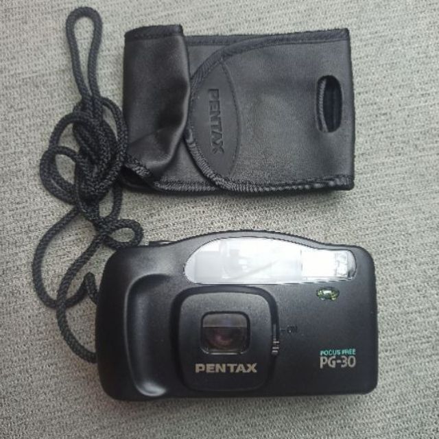 99新展示品 Pentax PG-30 底片膠捲相機~廣角定焦 手繩~皮套 3號電池 全新展示品無盒 日本製 代購 | 蝦皮購物