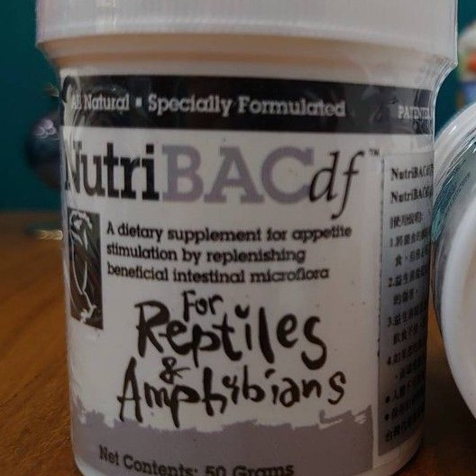《飼料倉庫》Nutri BAC df 益生菌 50g 兩棲爬蟲專用 NBAC 益生菌 | 蝦皮購物