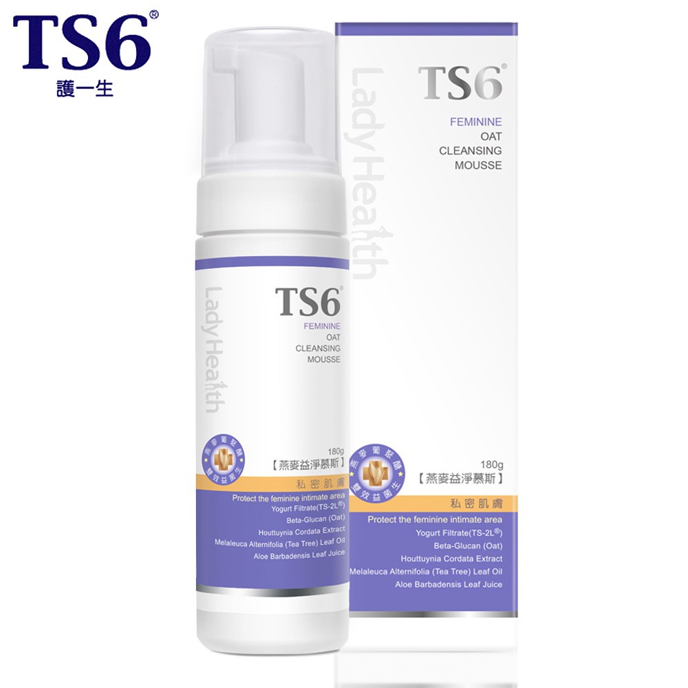 【TS6護一生】燕麥 益淨慕斯180g | 蝦皮購物