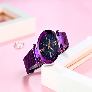 CHENXI/晨曦 CX-305 爆款簡約米蘭網帶手表 星空手表 吸鐵石手表 女士防水石英表 | 蝦皮購物