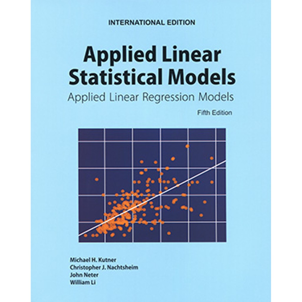 [華泰~書本熊] Applied Linear Statistical Models：Regression（5版）9789863414179 ...