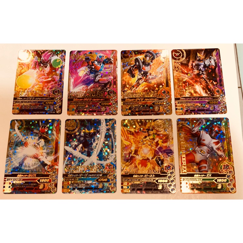 假面騎士大亂鬥 SR RT2彈 SR全收集共8張 SRCPLRGLR | 蝦皮購物