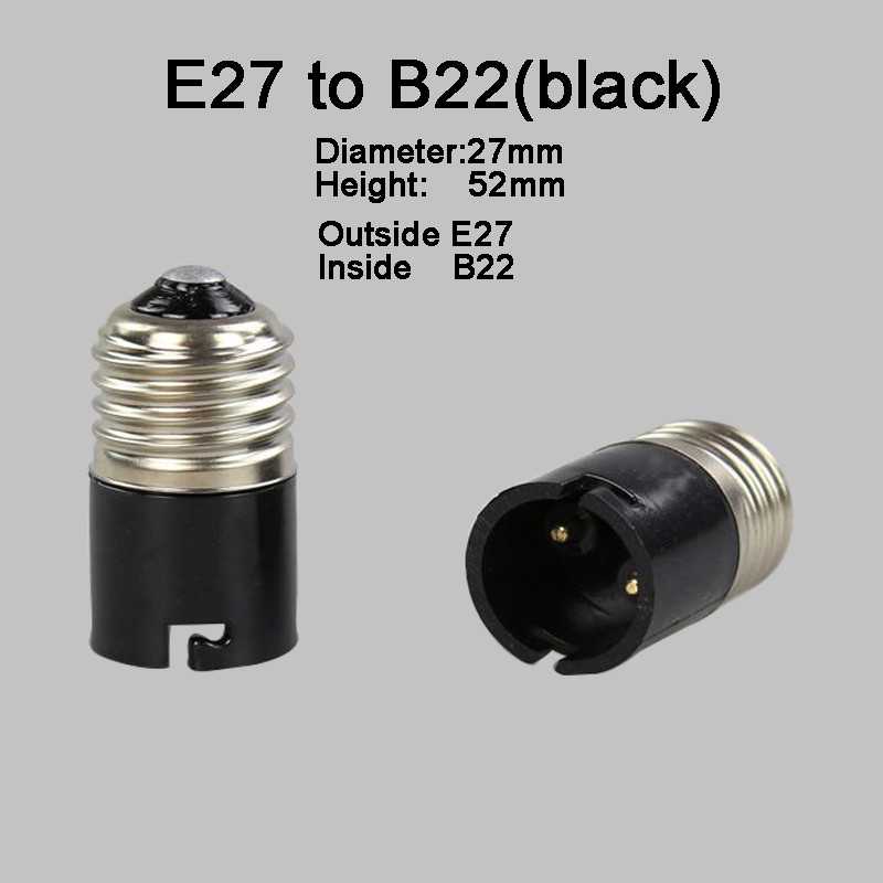 E12 E14 E17 E27 E40 B22 GU5.3 MR16 GU10 G4 G9 G24 燈泡插座轉換適配器 | 蝦皮購物